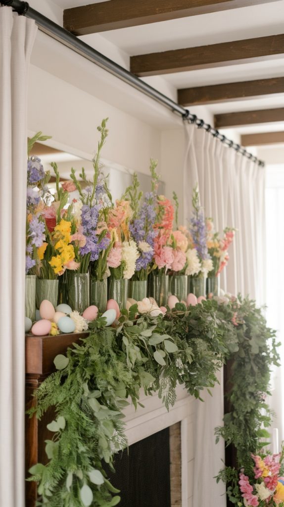 15 Beautiful Spring Mantel Decorating Ideas to Refresh Your Space