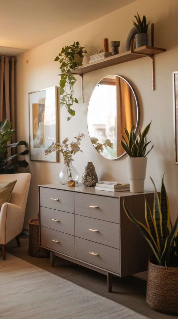 17 Stylish Bedroom Dresser Ideas with Mirrors
