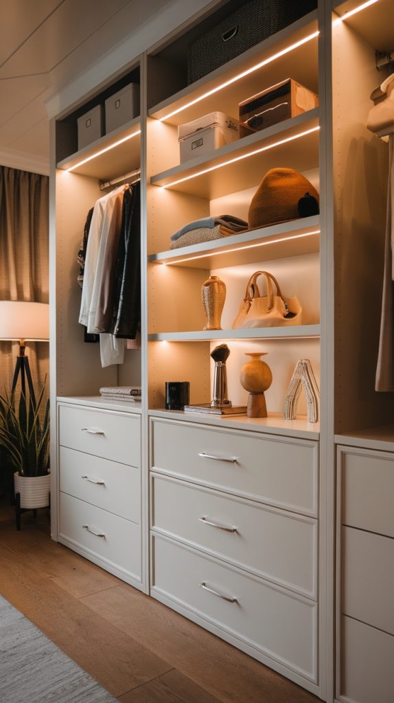 21 Creative Built-In Closet Wall Ideas for Your Bedroom