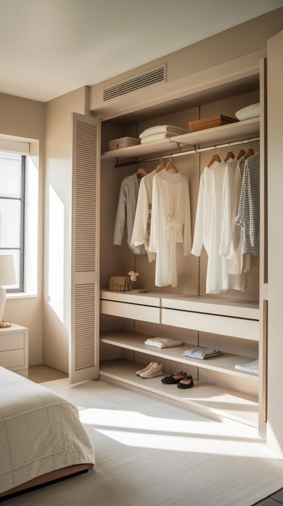 21 Creative Built-In Closet Wall Ideas for Your Bedroom