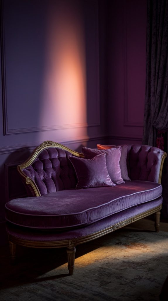 21 Stunning Moody Purple Bedroom Ideas