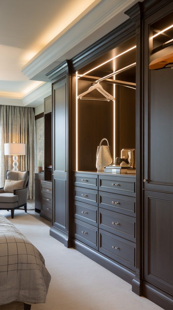 21 Creative Built-In Closet Wall Ideas for Your Bedroom