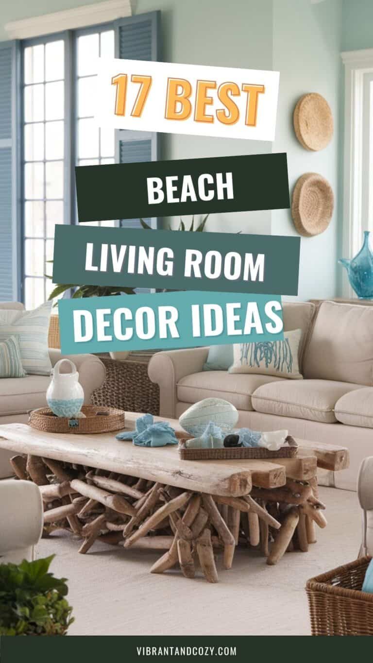17 Stunning Beach Living Room Decor Ideas to Transform Your Space