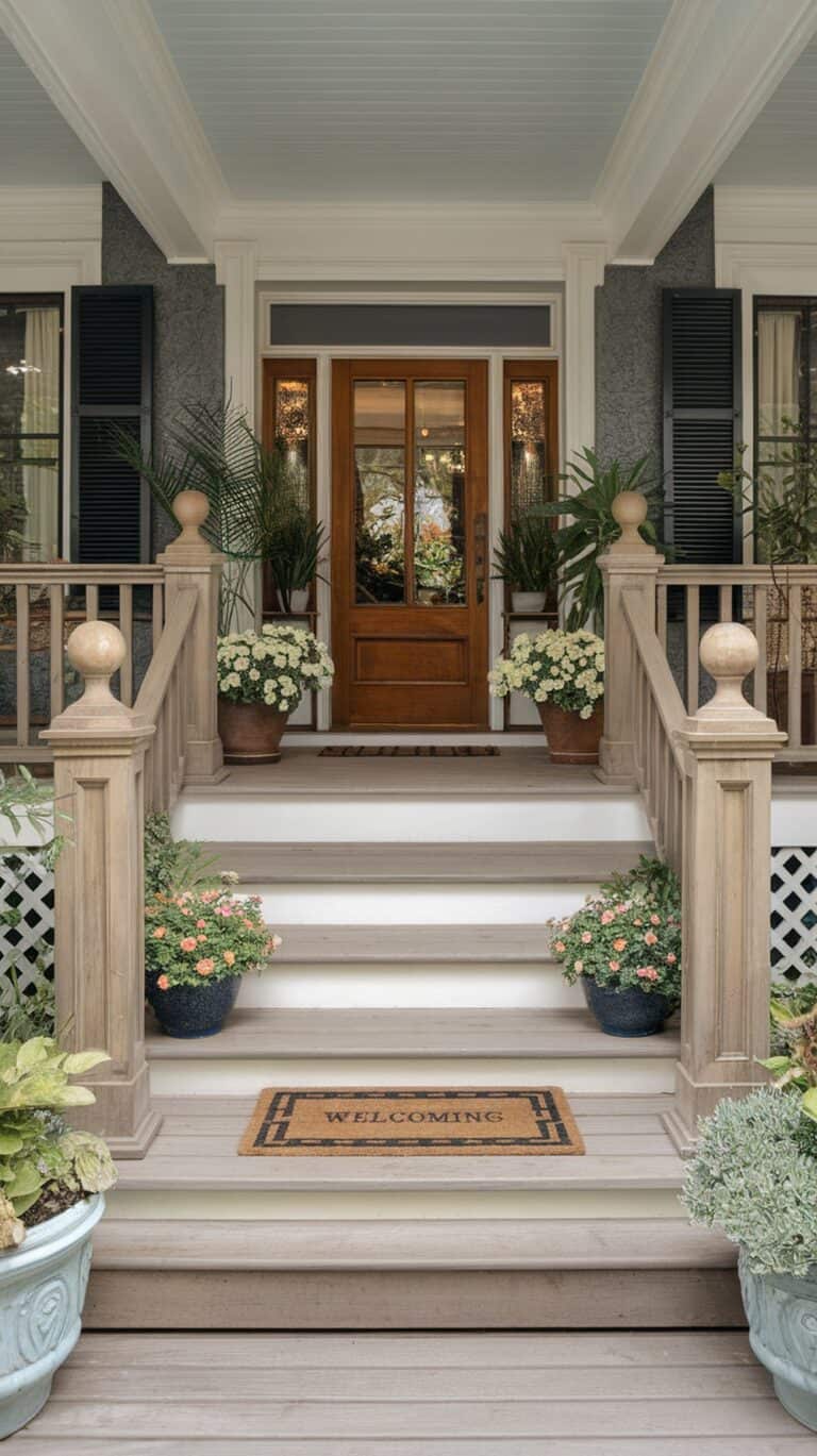 17 Creative Front Porch Step Ideas to Enhance Your Curb Appeal