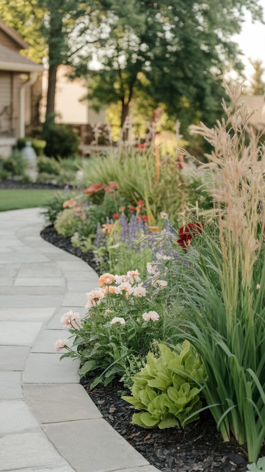 17 Stunning Front Yard Flower Bed Ideas to Elevate Your Curb Appeal
