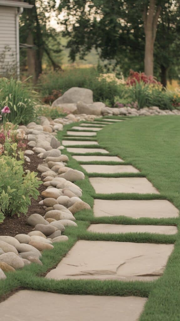 17 Stunning Front Yard Landscape Ideas Featuring Large Rocks