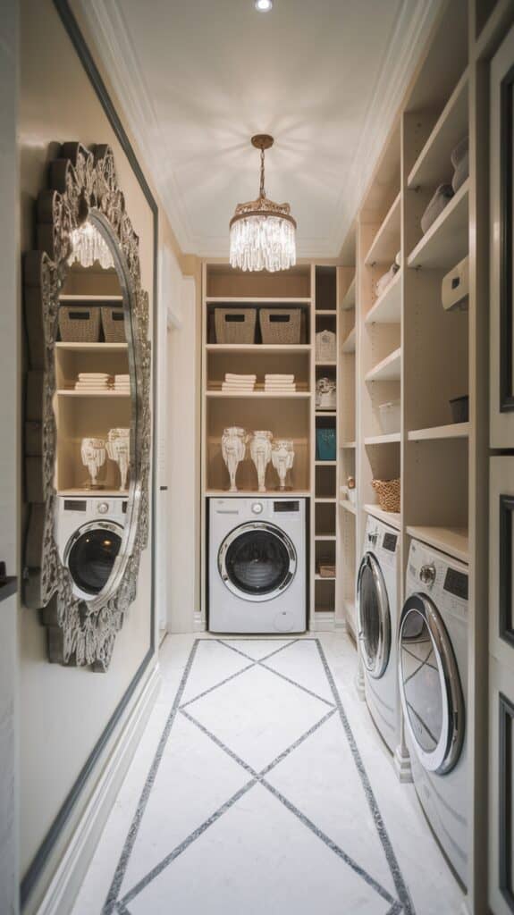 17 Creative Long Narrow Laundry Room Ideas to Maximize Space