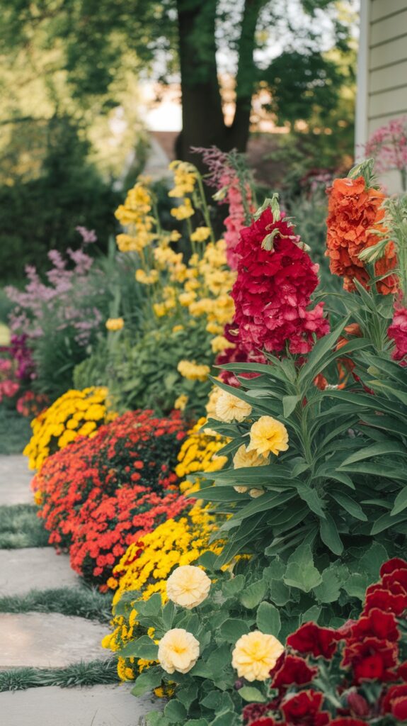 17 Stunning Front Yard Flower Bed Ideas to Elevate Your Curb Appeal