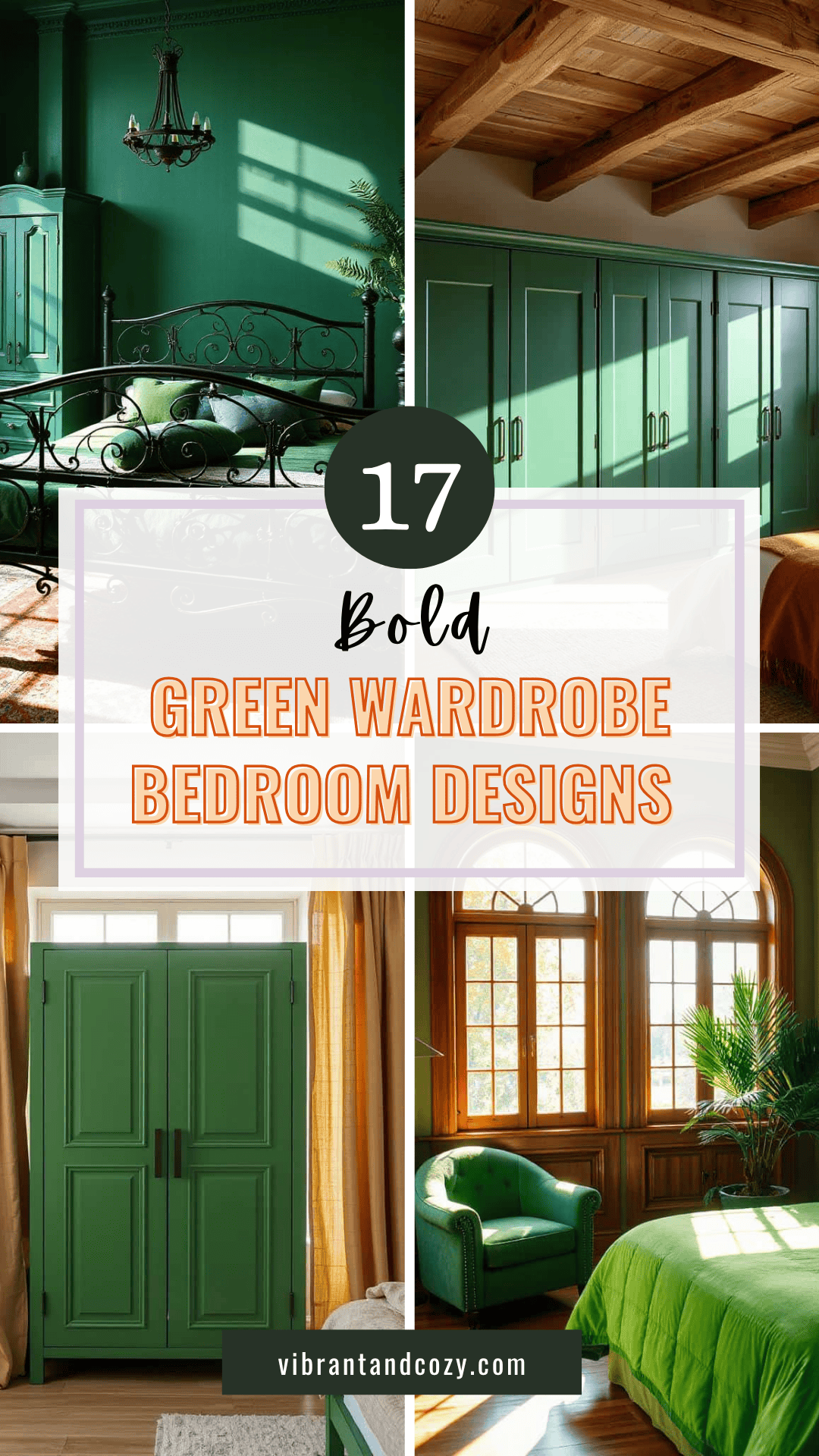 17 Bold Green Wardrobe Bedroom Ideas That Add a Pop of Color