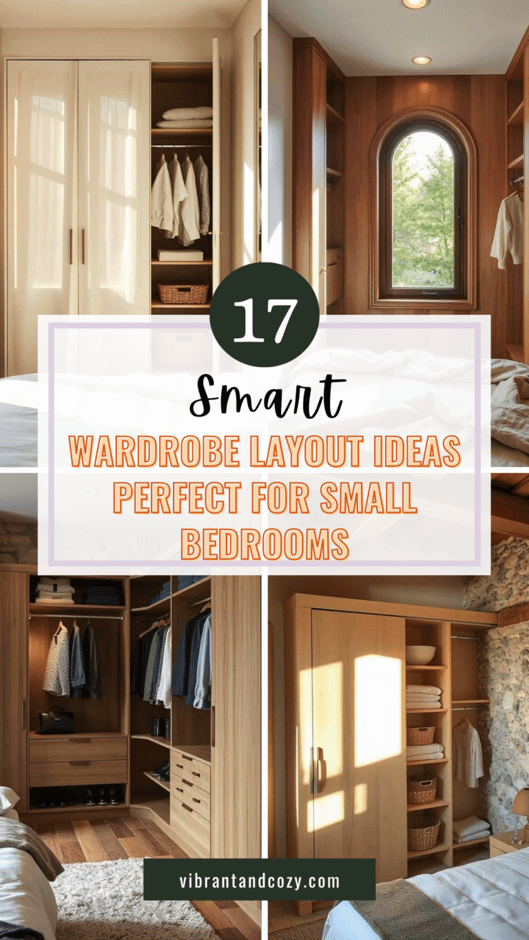 17 Wardrobe Layout Ideas Perfect for Small Bedrooms