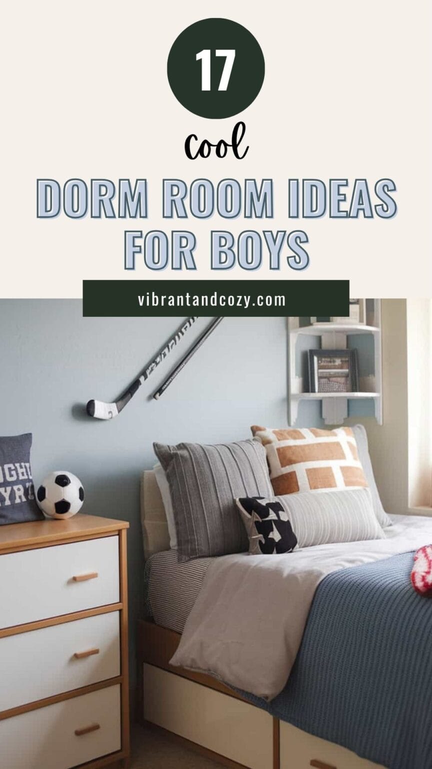 17 Cool Dorm Room Ideas for Boys