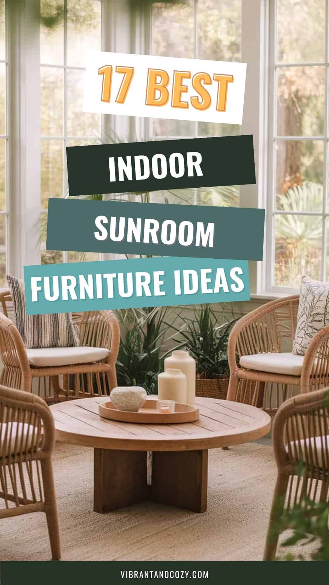 17 Stylish Indoor Sunroom Furniture Ideas to Brighten Your Space