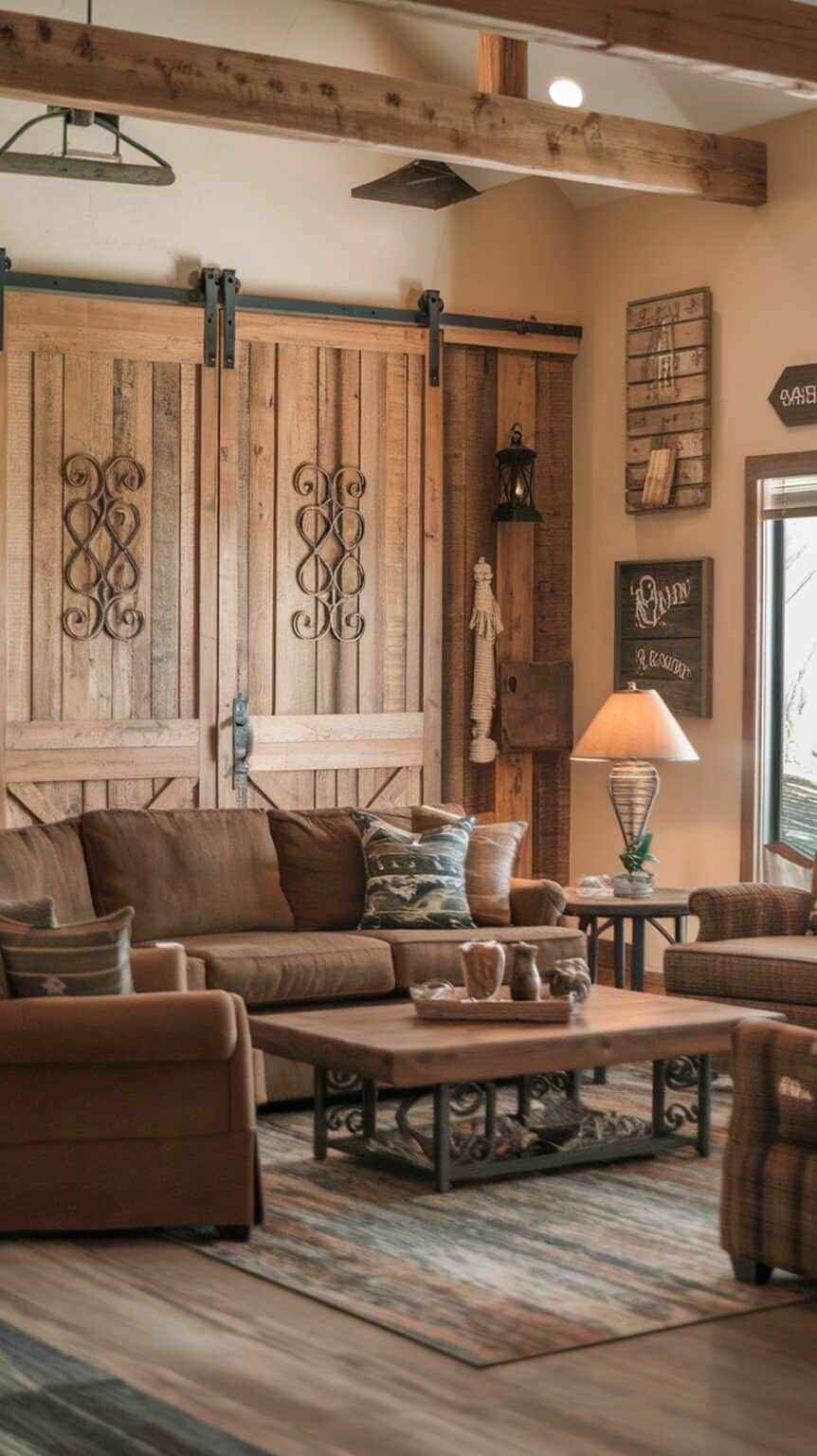 17 Inspiring Western Farmhouse Living Room Ideas to Transform Your Space