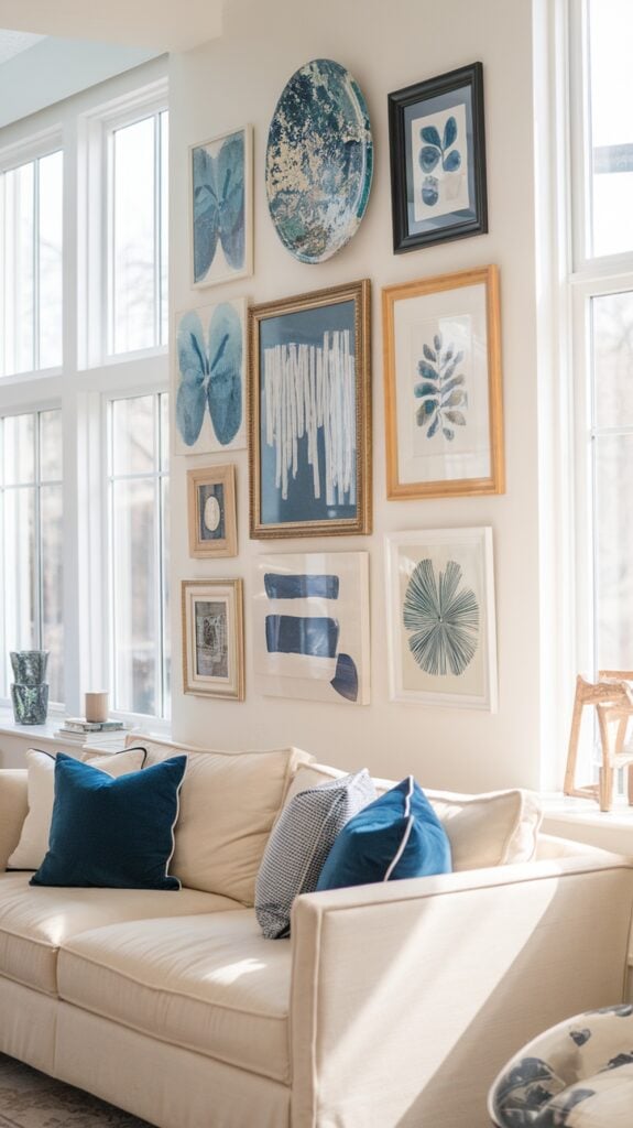 17 Stunning Blue and Cream Living Room Ideas for Your Home