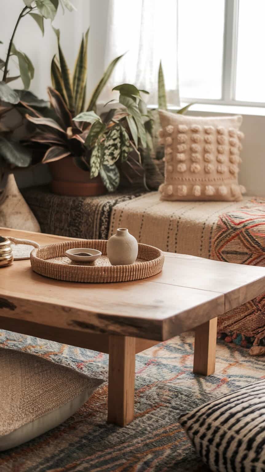 17 Chic Earthy Boho Living Room Ideas for a Cozy Vibe - Vibrant & Cozy