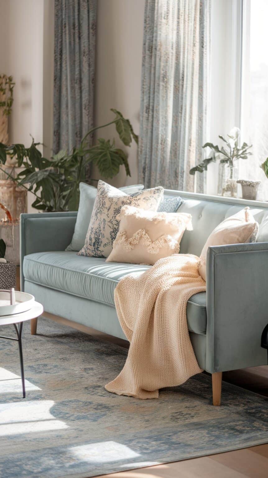 17 Stunning Blue and Cream Living Room Ideas for Your Home