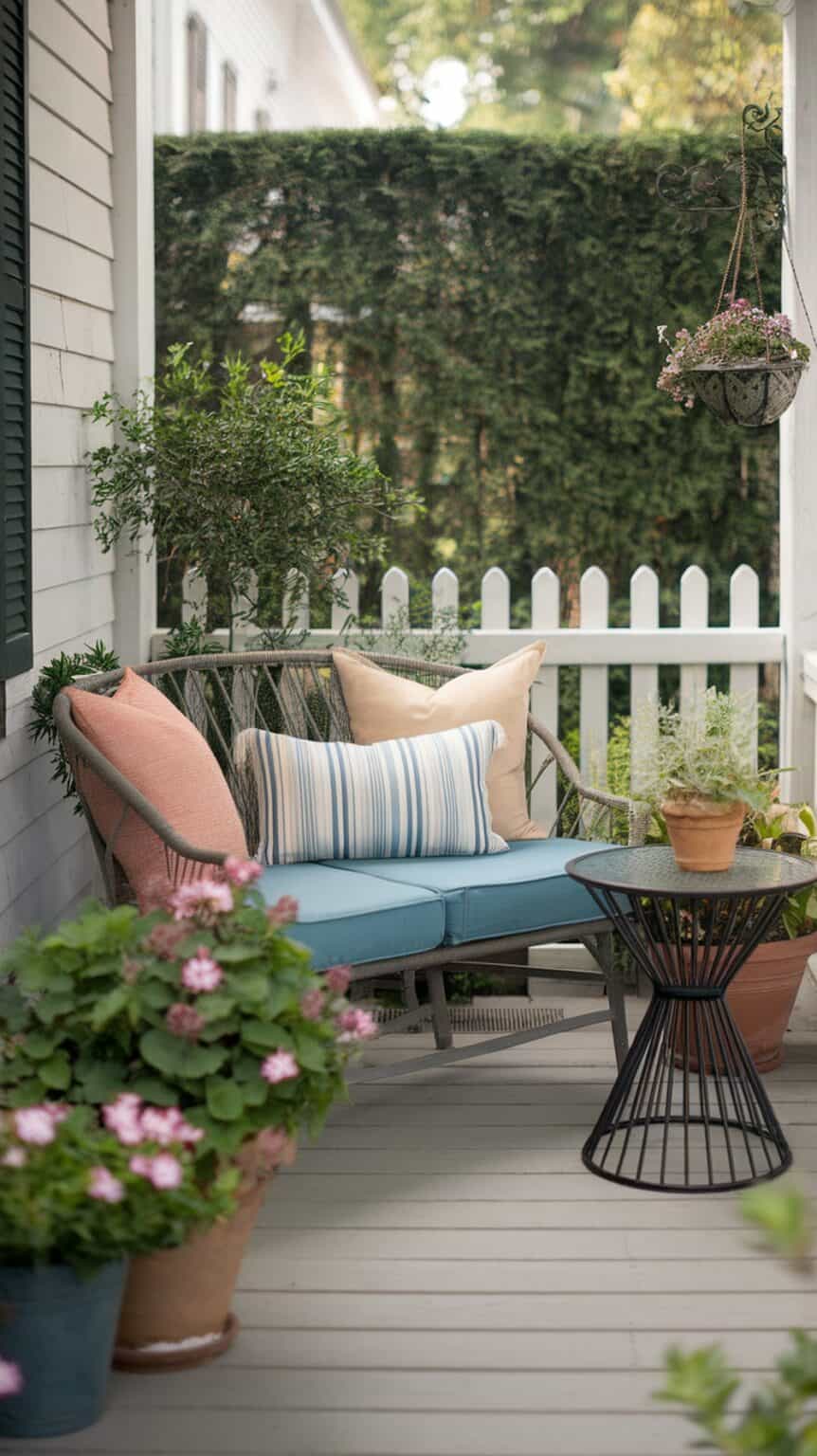 17 Creative Front Porch Bench Ideas for a Welcoming Entryway