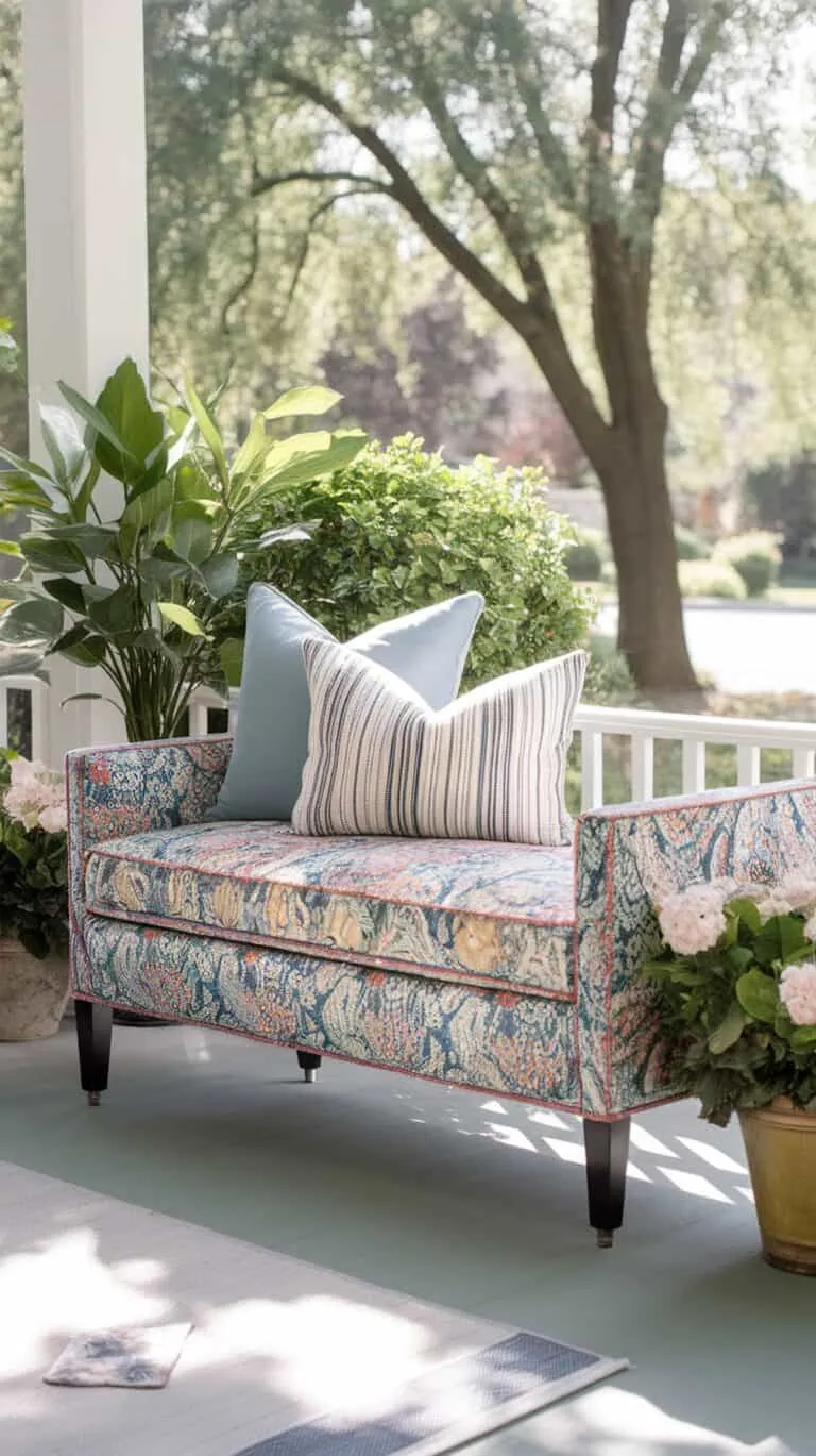 17 Creative Front Porch Bench Ideas for a Welcoming Entryway