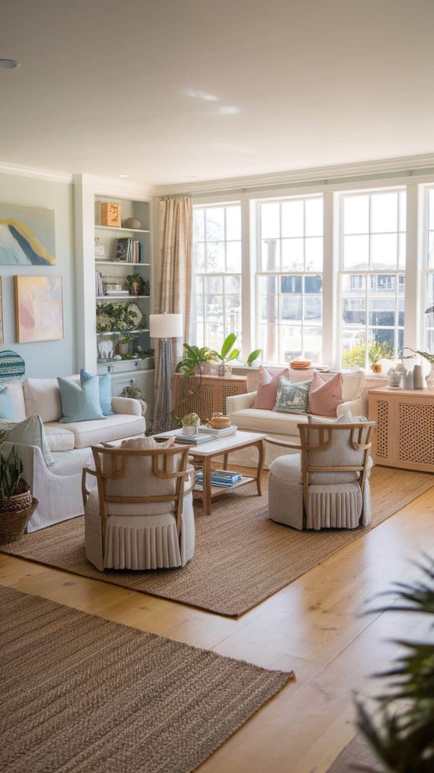 17 Coastal Cottage Living Room Ideas for a Breezy Retreat