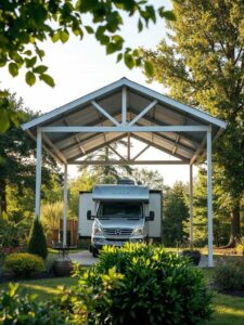 17 Practical And Cozy RV Shelter Ideas For Year-Round Protection And Style