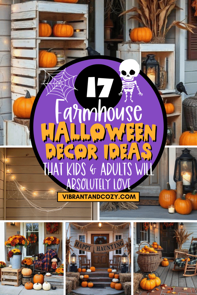 17 Farmhouse Halloween Decor Ideas for a Rustic and Cozy Haunted Look