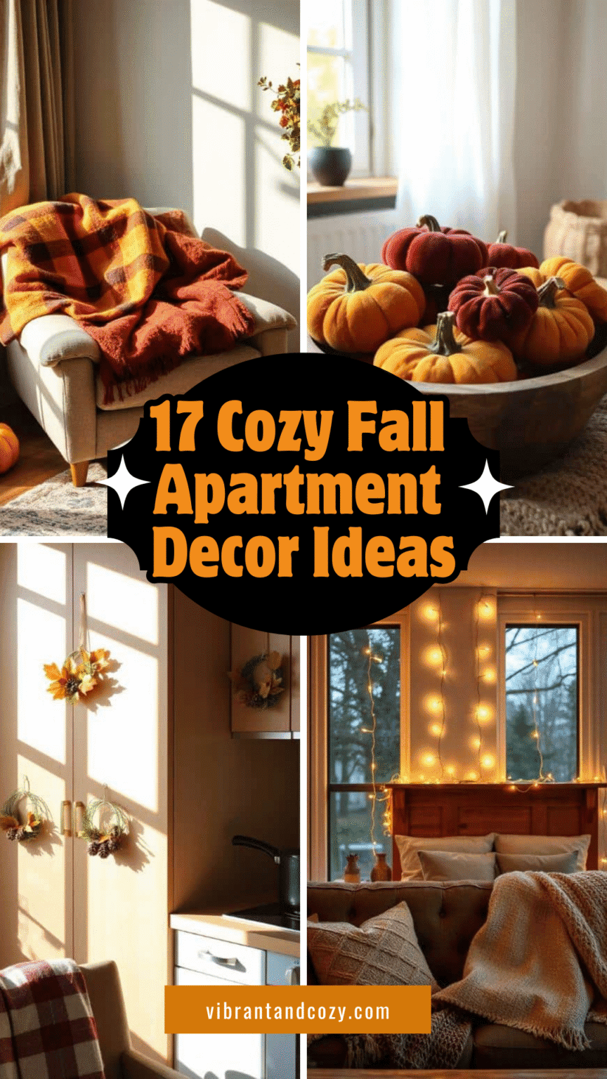 17 Cozy Fall Apartment Decor Ideas to Fill Your Space With Autumn Magic