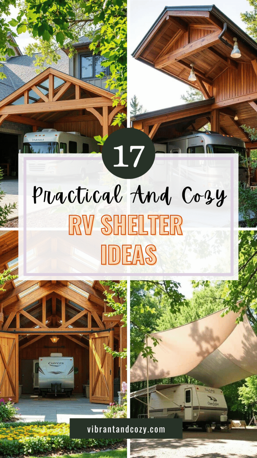 17 Practical And Cozy RV Shelter Ideas For Year-Round Protection And Style