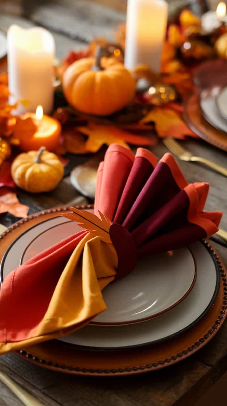 17 Thanksgiving Napkin Folding Ideas to Elevate Your Holiday Table 🍂🍽