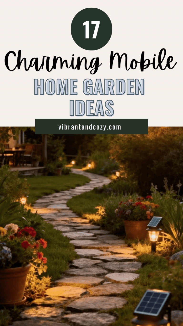 17 Charming Mobile Home Garden Ideas To Create A Cozy Outdoor Retreat