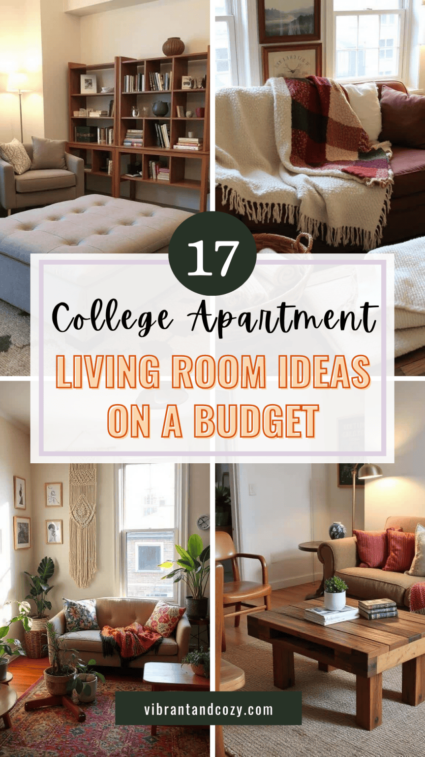 17 College Apartment Living Room Ideas on a Budget