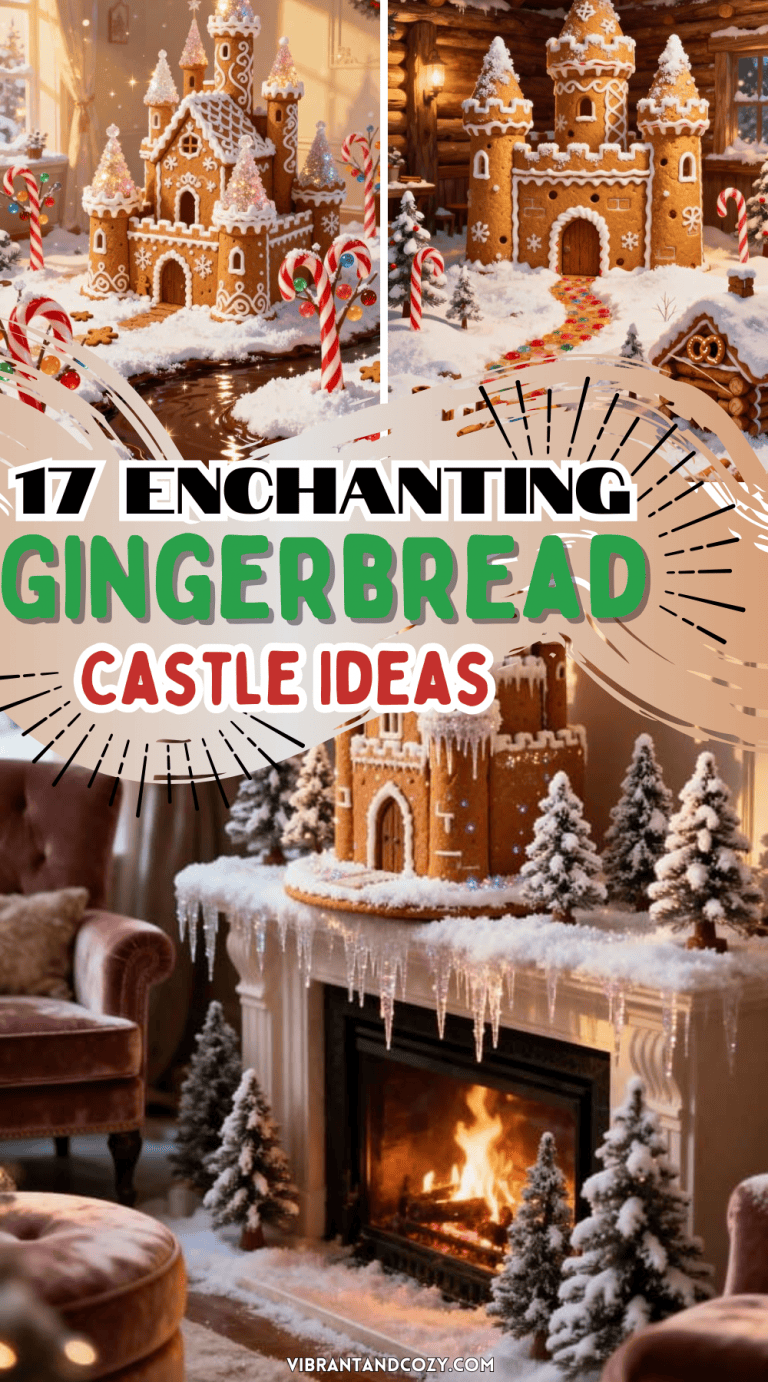 17 Enchanting Gingerbread Castle Ideas To Create A Magical Holiday Display