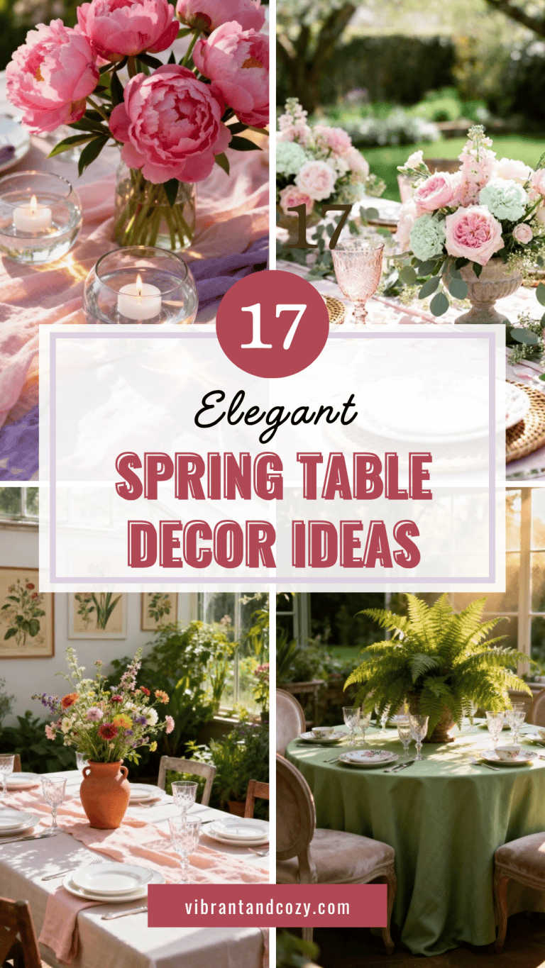 17 Fresh Spring Table Decor Ideas to Brighten Every Gathering - Vibrant ...