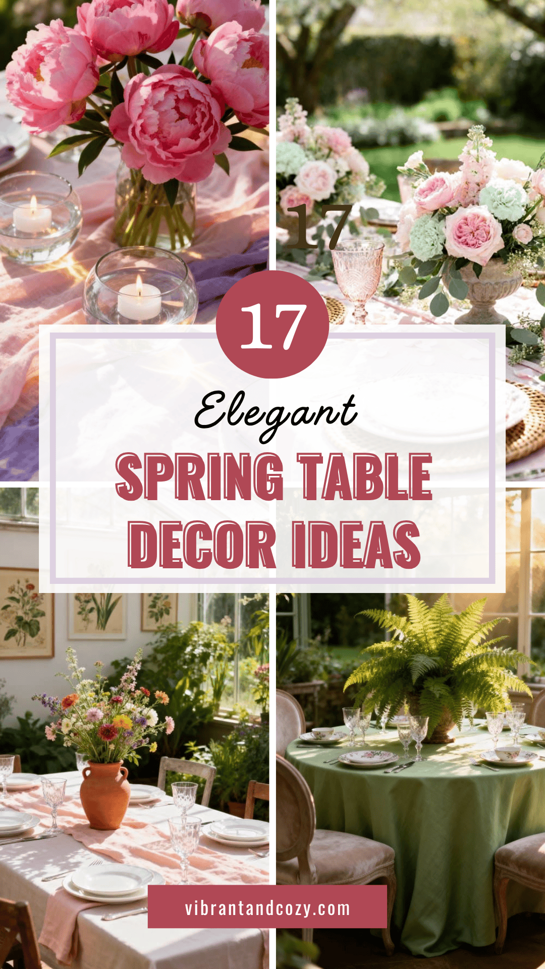 17 Fresh Spring Table Decor Ideas to Brighten Every Gathering - Vibrant ...