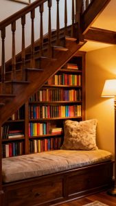 17 Inspiring Under Stairs Nook Ideas For Cozy Useful Spaces - Vibrant ...