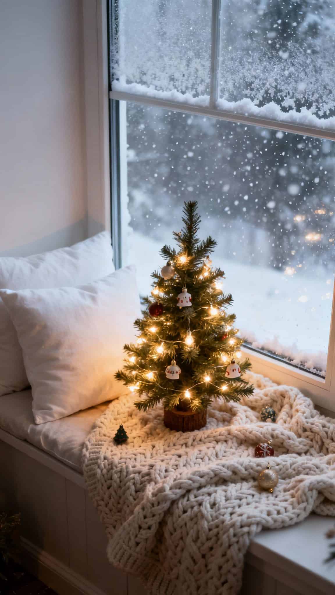 17 Charming Small Christmas Tree Decorations Ideas For A Warm Holiday ...