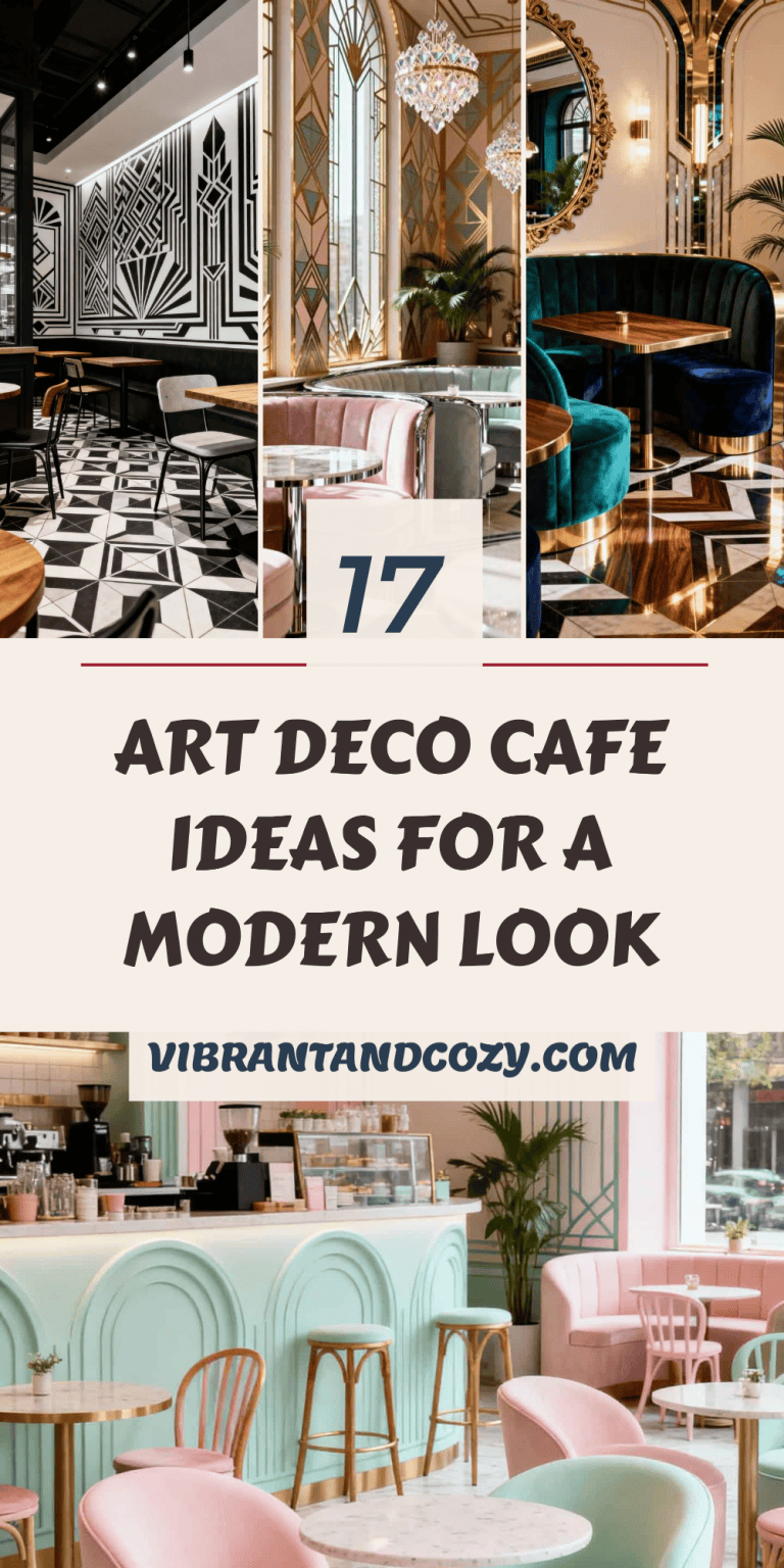 17 Stylish Art Deco Cafe Ideas For A Beautiful, Modern Look - Vibrant ...