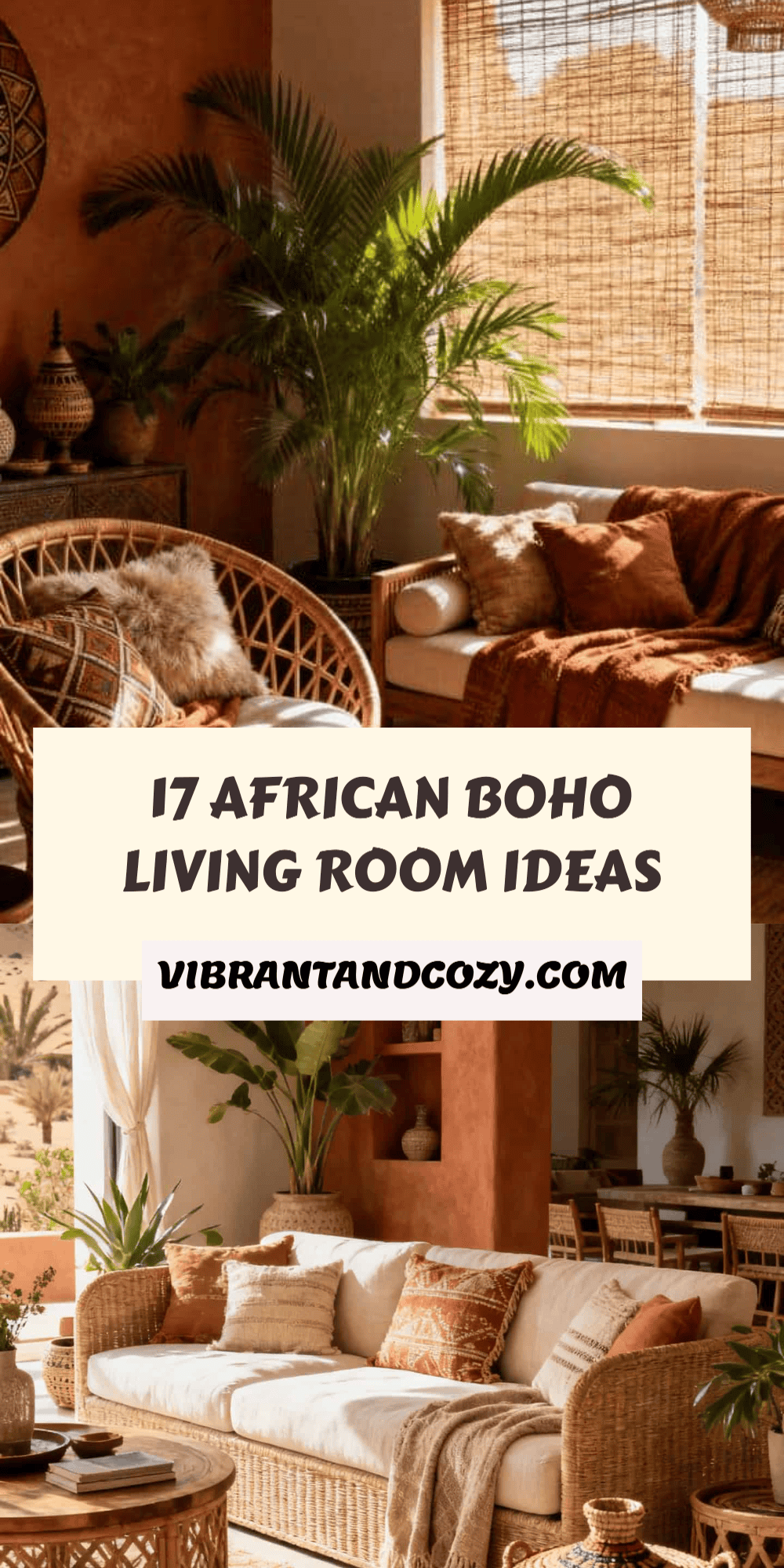 17 Beautiful African Boho Living Room Ideas For A Warm, Relaxing Home ...