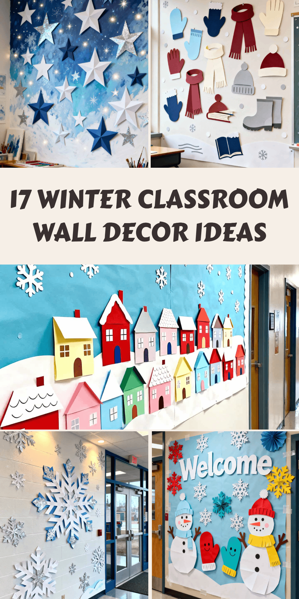 17 Inspiring Winter School Wall Decor Ideas For A Brighter Learning ...