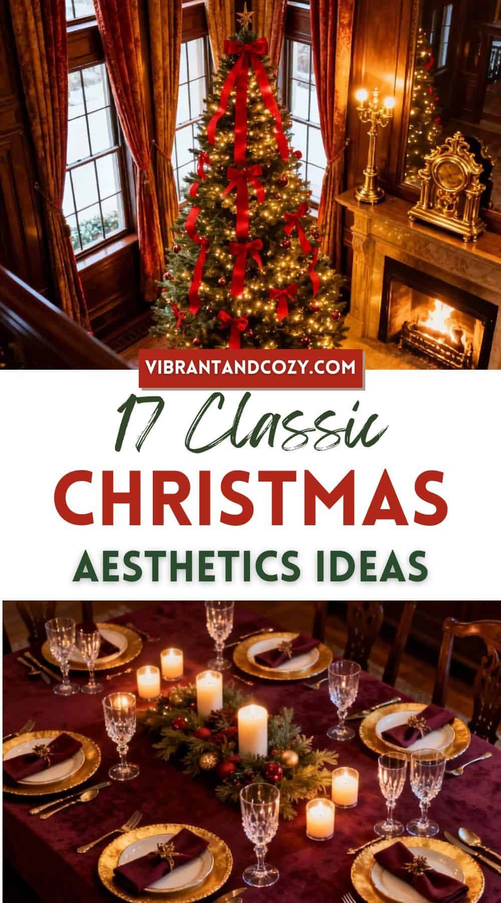17 Charming Classic Christmas Aesthetics For A Warm Holiday Home ...
