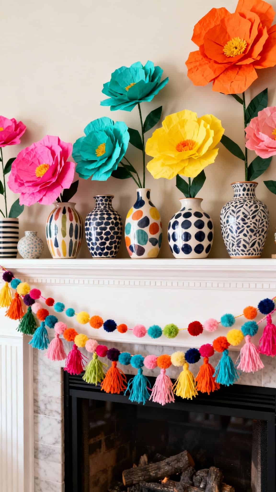 17 Fresh Spring Mantle Decor Ideas For A Cheerful Seasonal Refresh ...