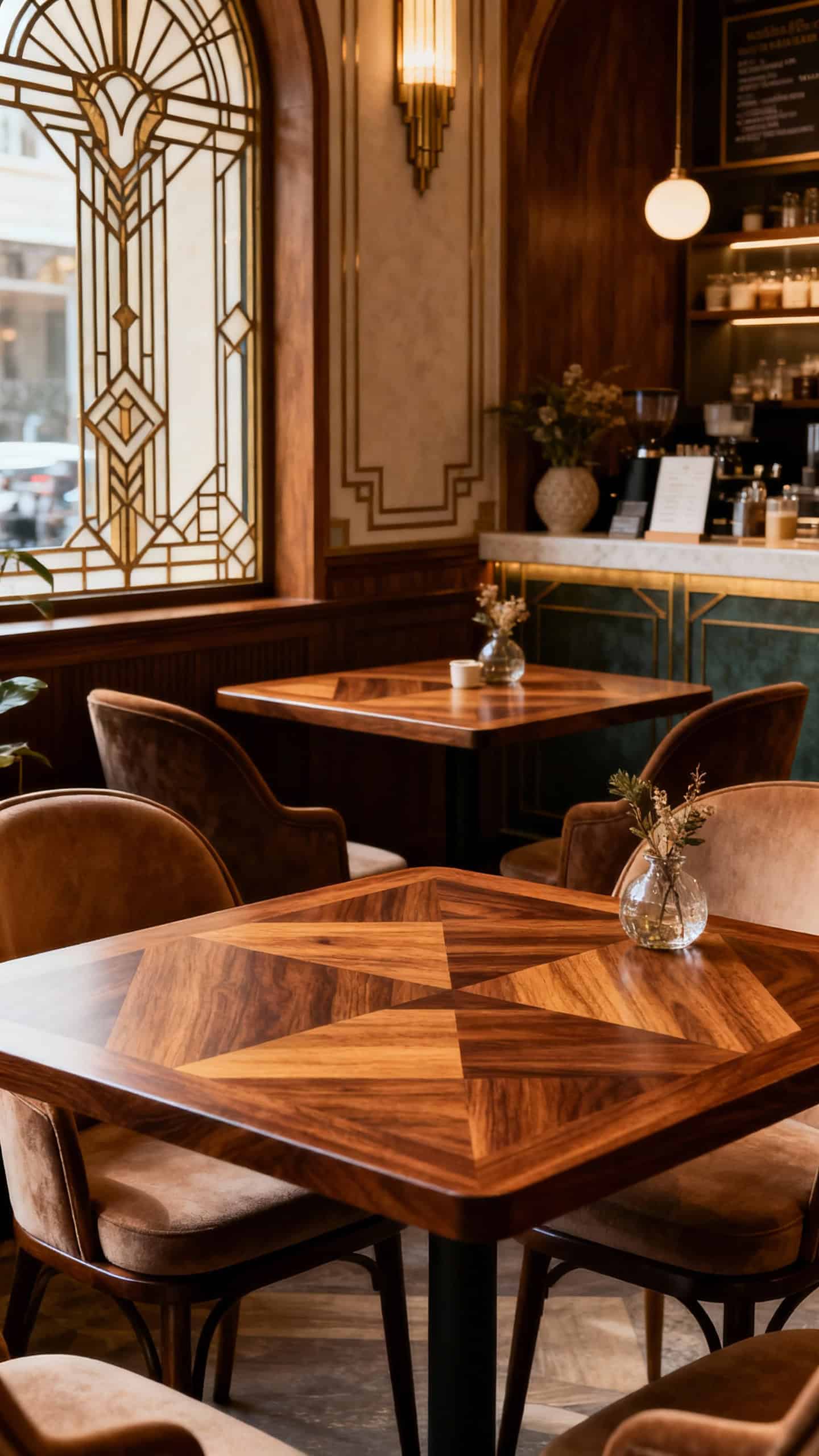 17 Stylish Art Deco Cafe Ideas For A Beautiful, Modern Look - Vibrant ...