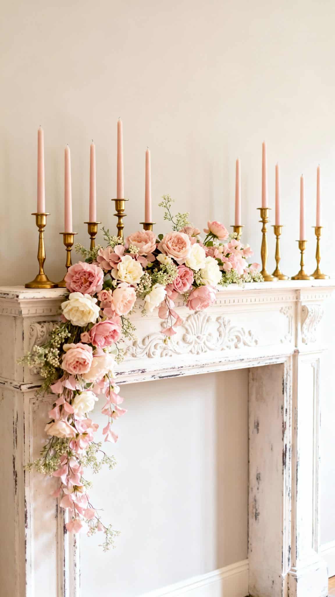 17 Fresh Spring Mantle Decor Ideas For A Cheerful Seasonal Refresh ...