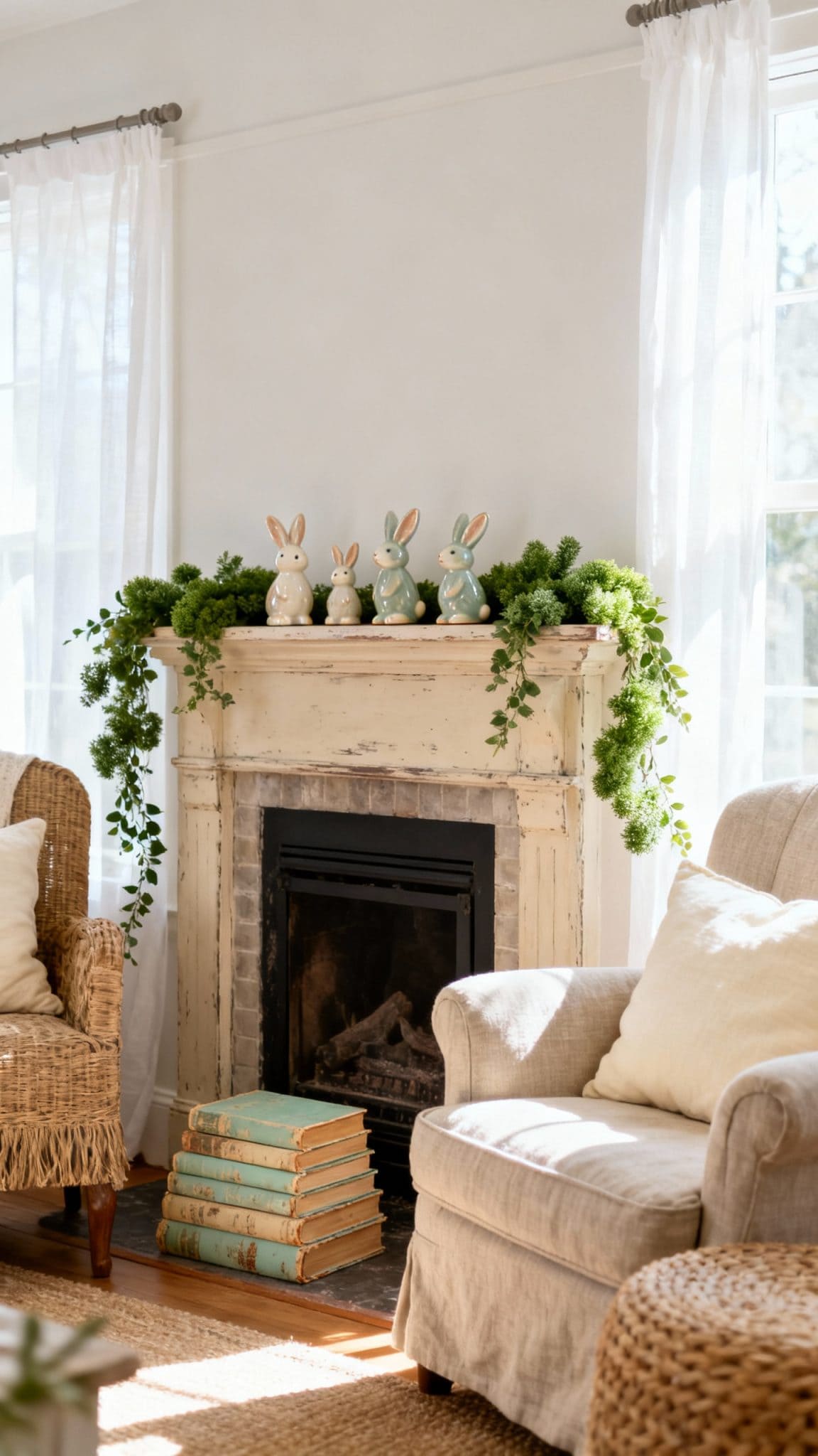 17 Fresh Spring Mantle Decor Ideas For A Cheerful Seasonal Refresh ...