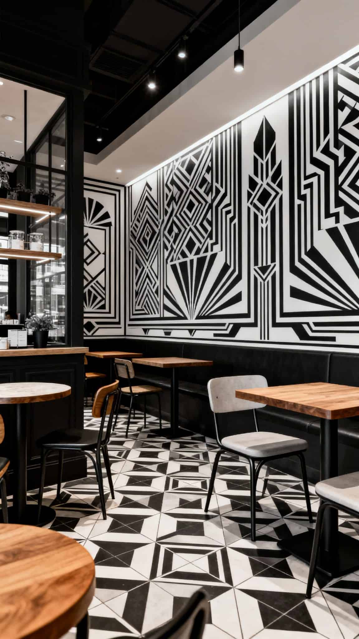 17 Stylish Art Deco Cafe Ideas For A Beautiful, Modern Look - Vibrant ...