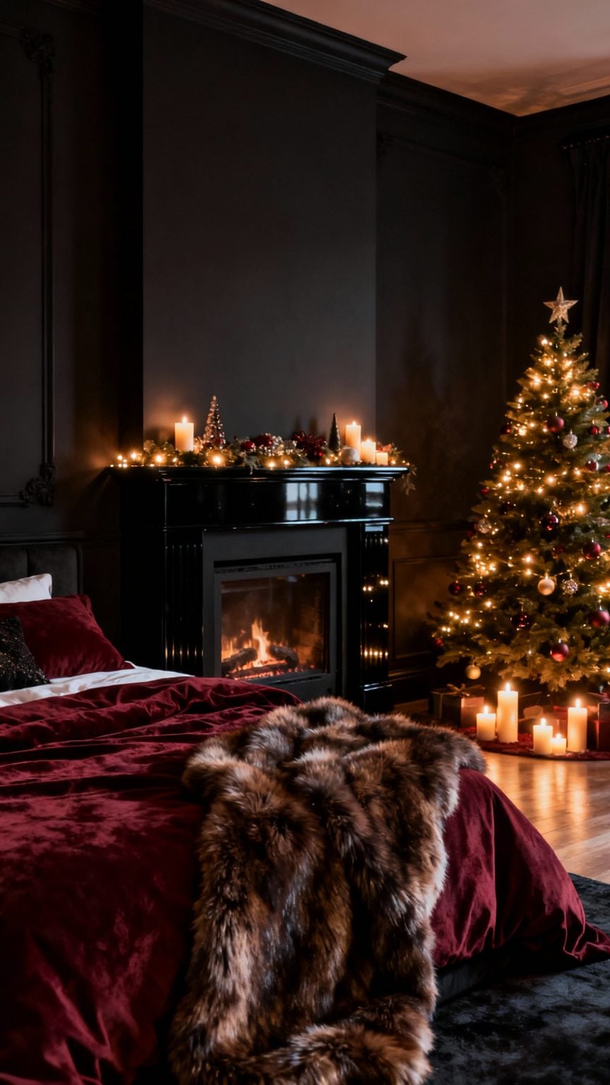 17 Striking Dark Christmas Decor Ideas For A Dramatic Holiday Look ...