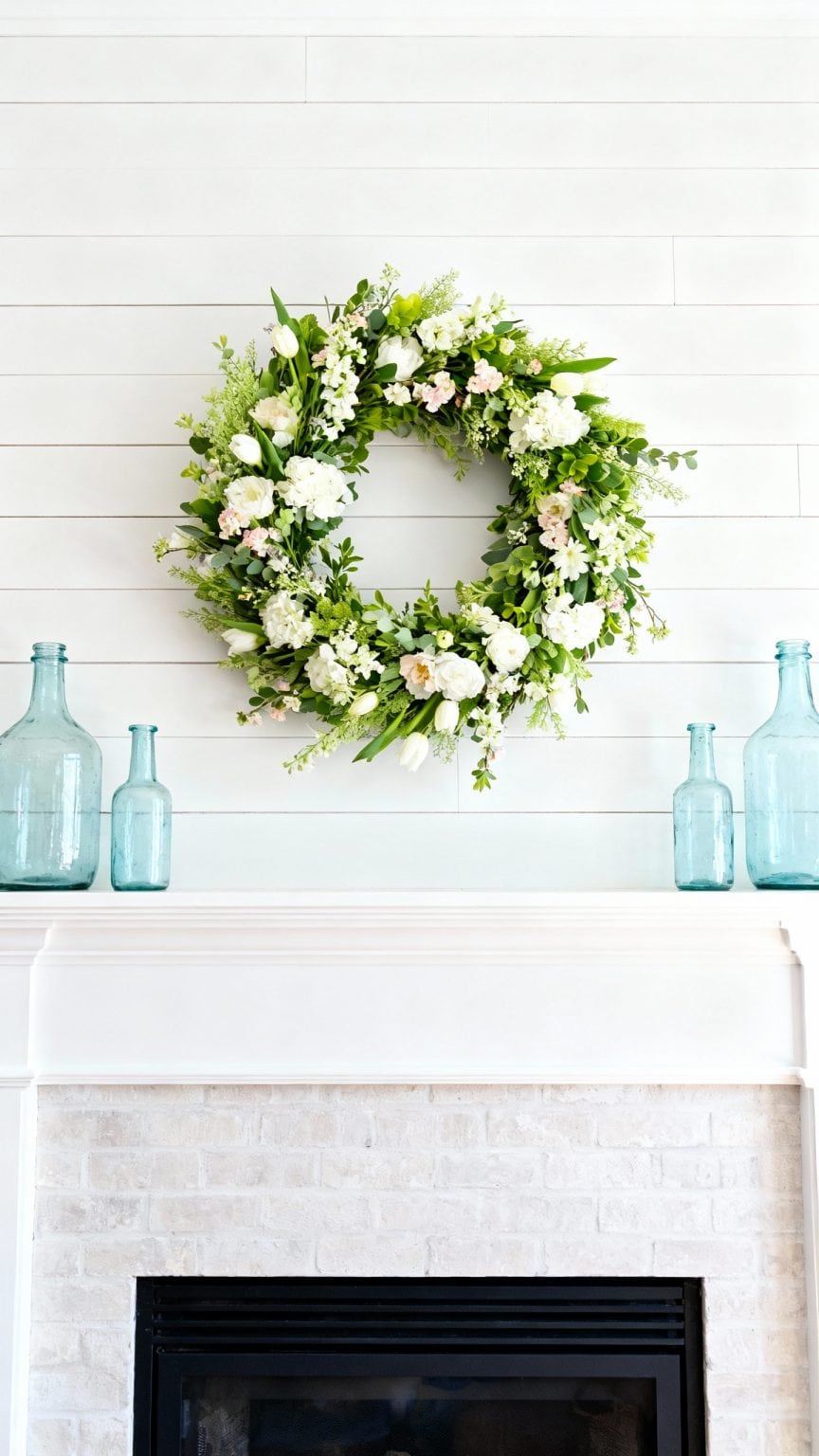 17 Fresh Spring Mantle Decor Ideas For A Cheerful Seasonal Refresh ...