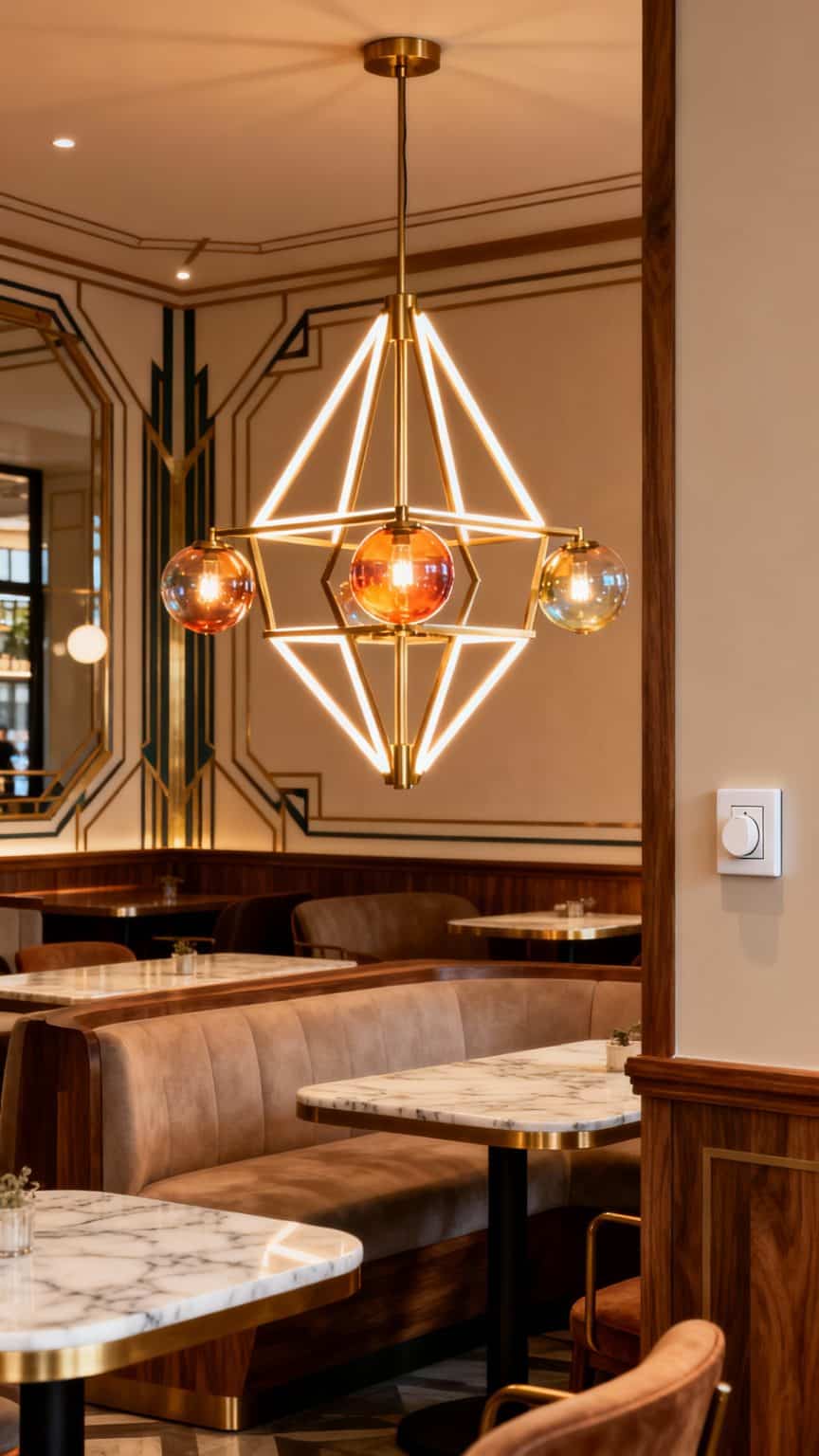 17 Stylish Art Deco Cafe Ideas For A Beautiful, Modern Look - Vibrant ...