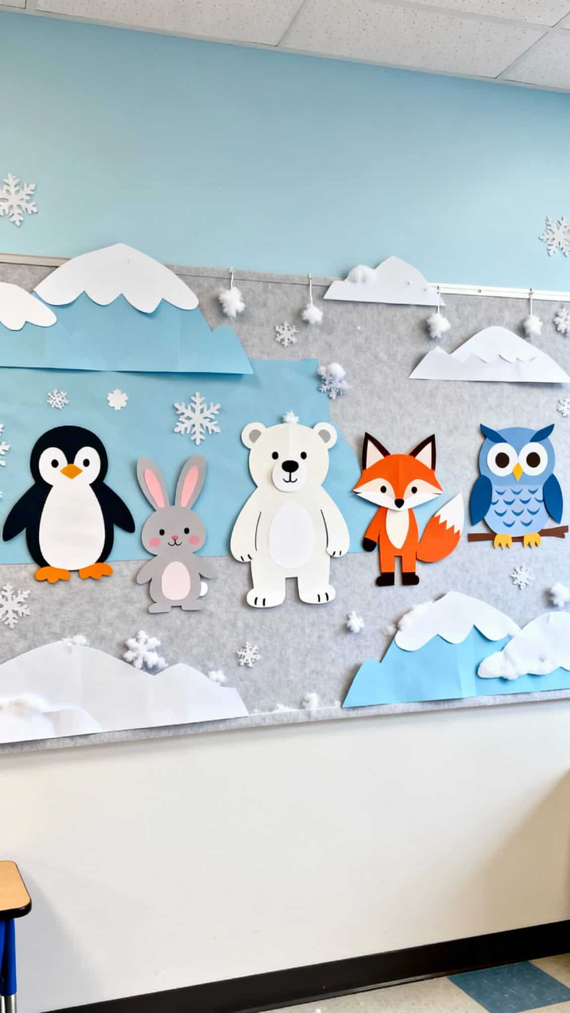 17 Inspiring Winter School Wall Decor Ideas For A Brighter Learning ...