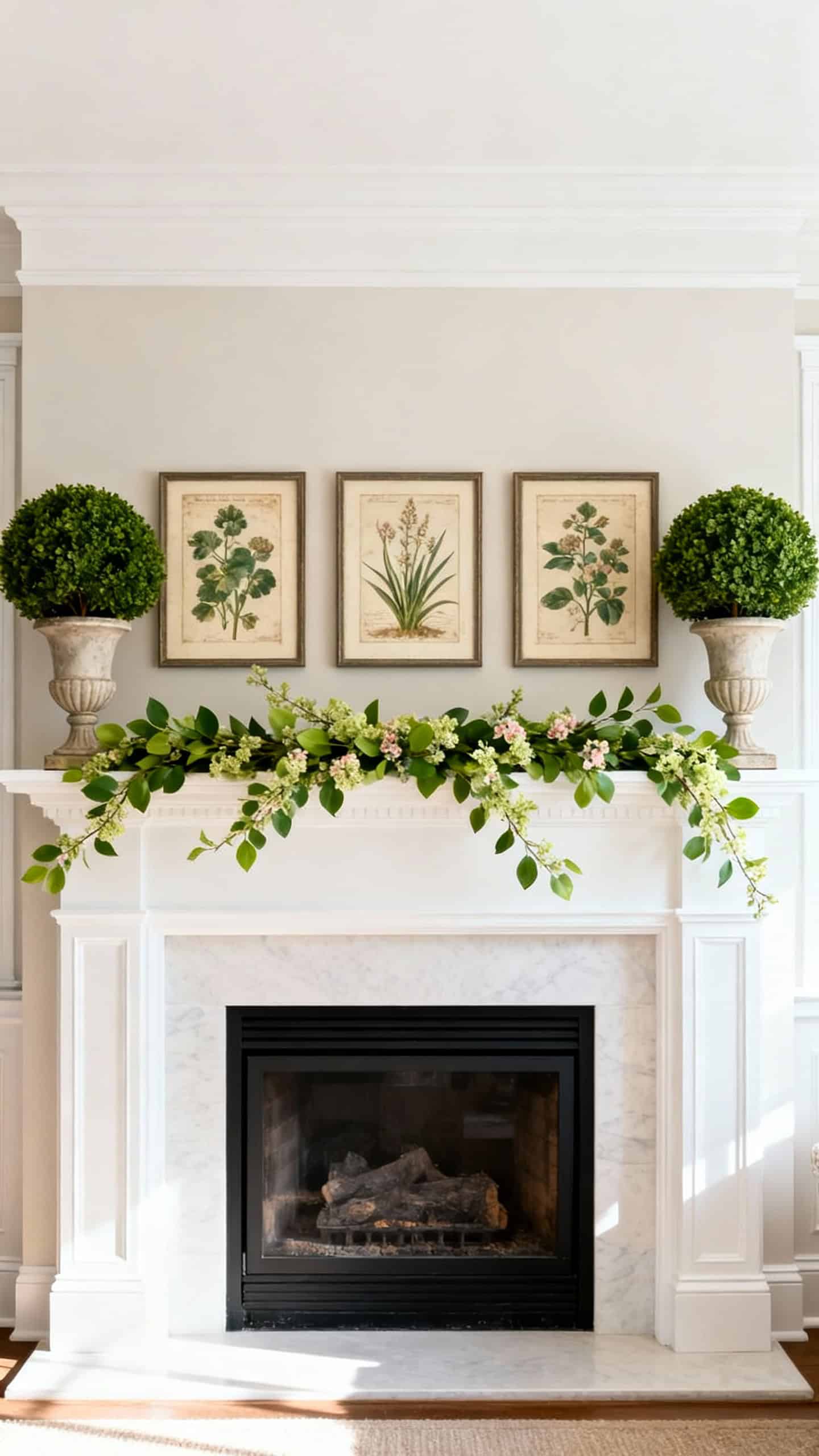 17 Fresh Spring Mantle Decor Ideas For A Cheerful Seasonal Refresh ...