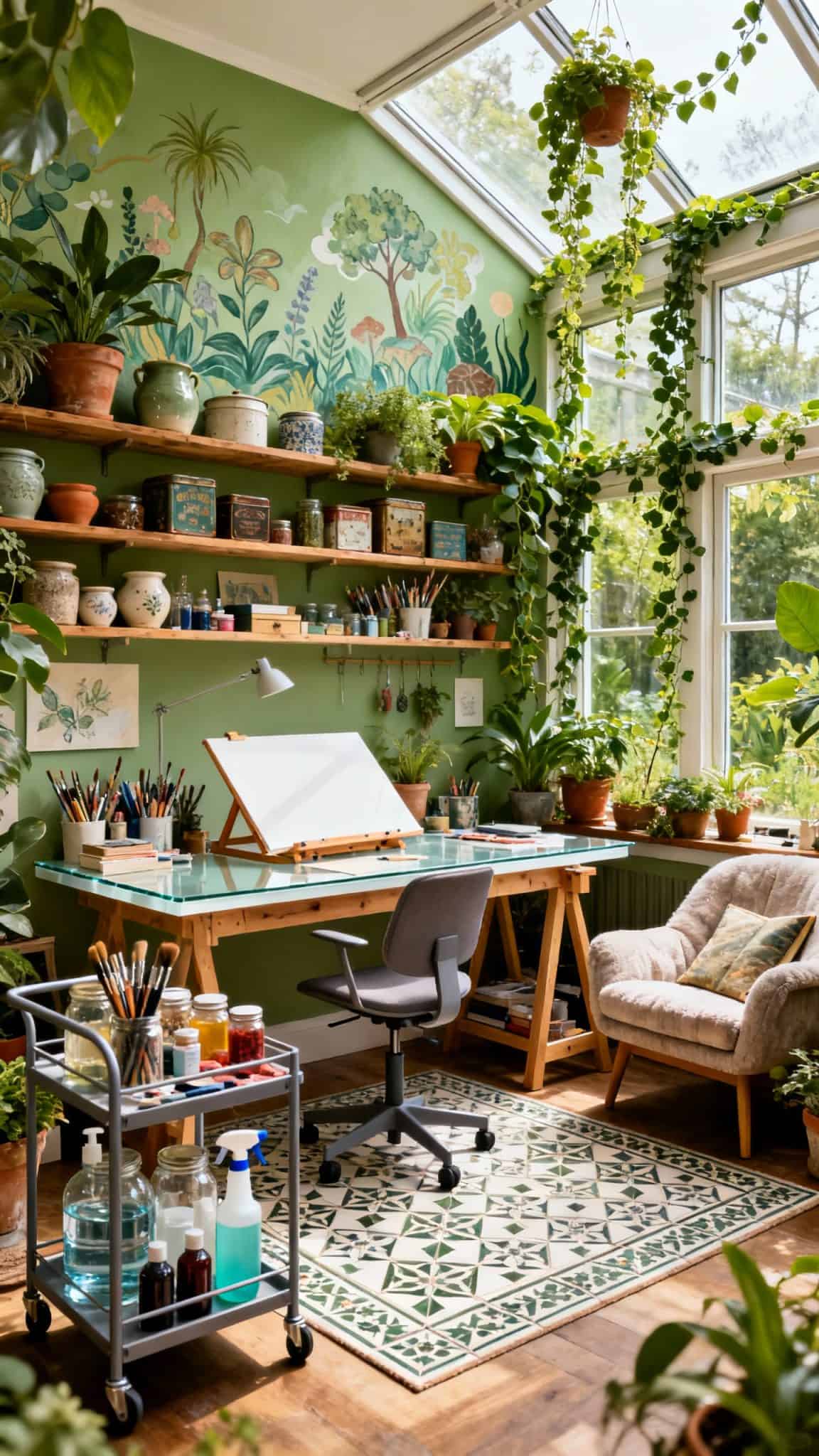 13 Craft Room Office Ideas That Turn Work Into Play - Vibrant & Cozy